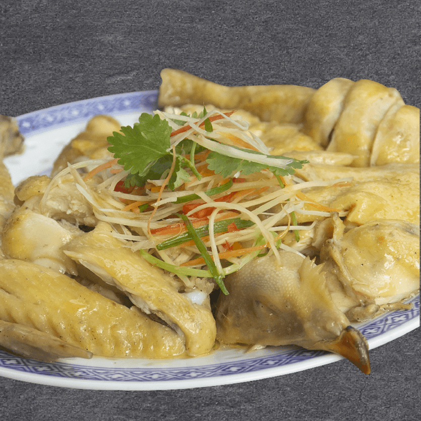 Traditional Hainanse Rice Wine Steam Kampung Chicken - Heng Hong Tin Kee
