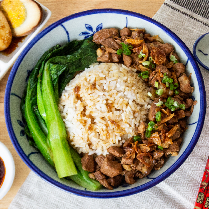 Homestyle Braised Pork Rice - Heng Hong Tin Kee