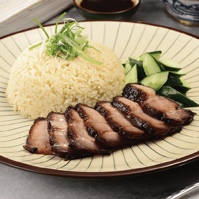 Maltose Char Siu Rice - Heng Hong Tin Kee